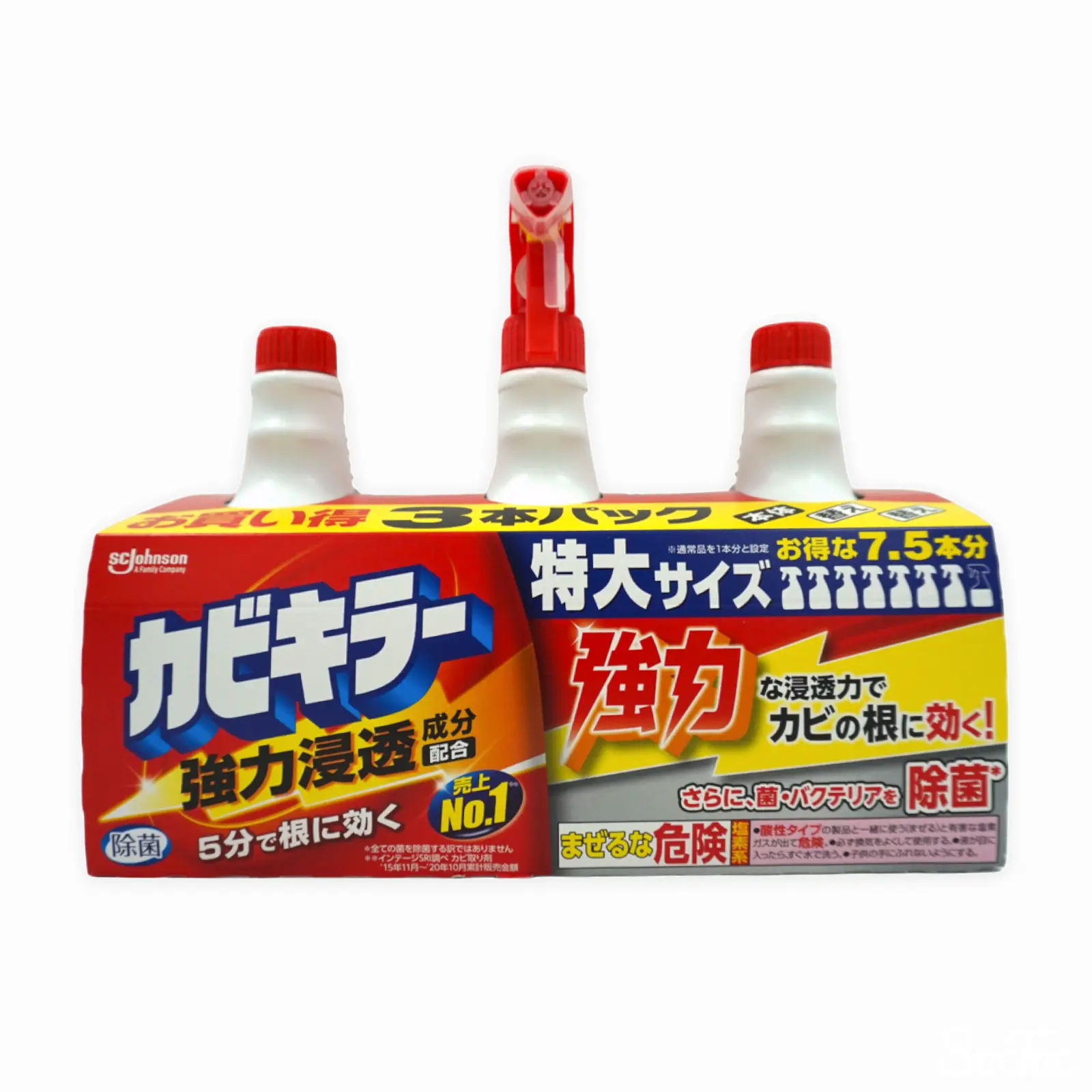 ジョンソンカビキラー 本体1000G + 替1000G x 2 TRIGGER + REFILLE x 2 | SocToc (ソックトック) | コストコ専門ネットスーパーサービス