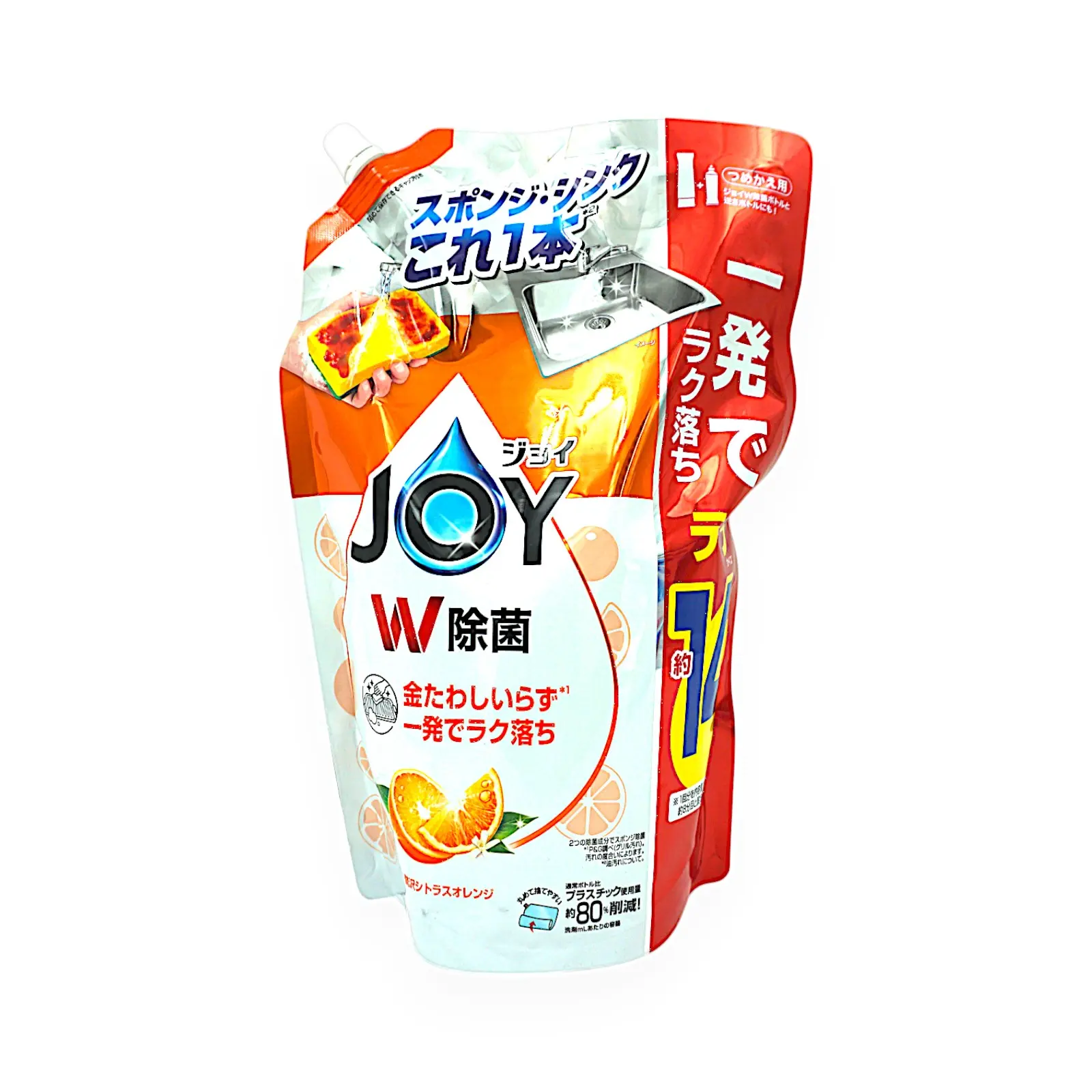JOYW除菌オレンジ 詰替え1810ml 手洗い用食器洗剤 | SocToc (ソックトック) | コストコ専門ネットスーパーサービス