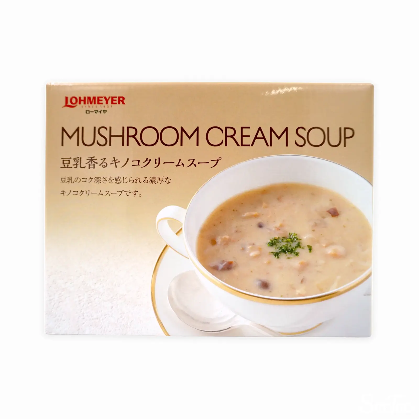 LOHMEYER 豆乳香るキノコクリームスープ 180g x 6 | SocToc (ソックトック) | コストコ専門ネットスーパーサービス
