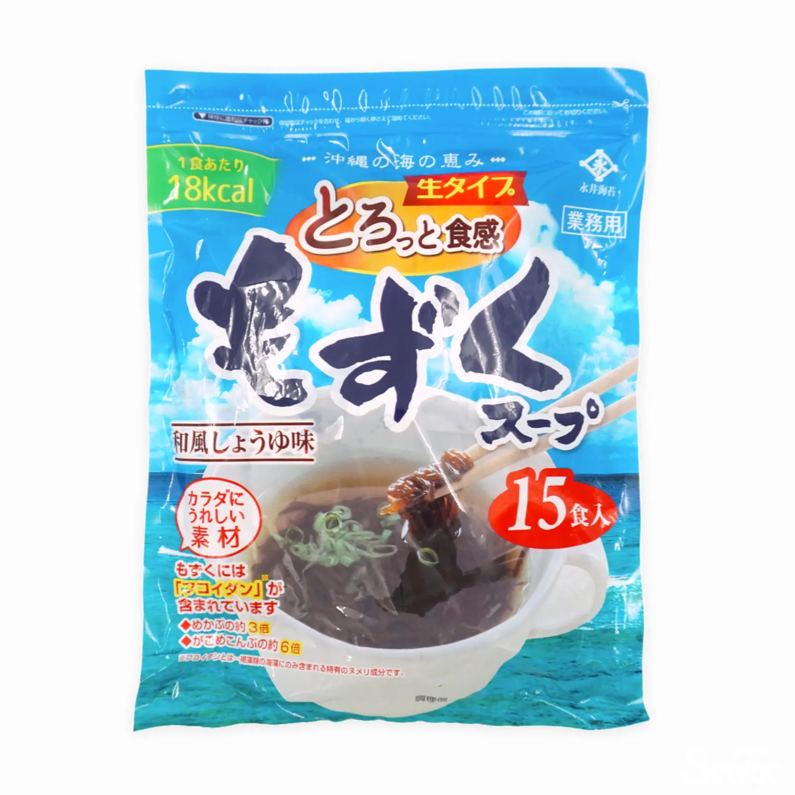 永井海苔 もずくスープ 15袋（35g x 15） | SocToc (ソックトック) | コストコ専門ネットスーパーサービス