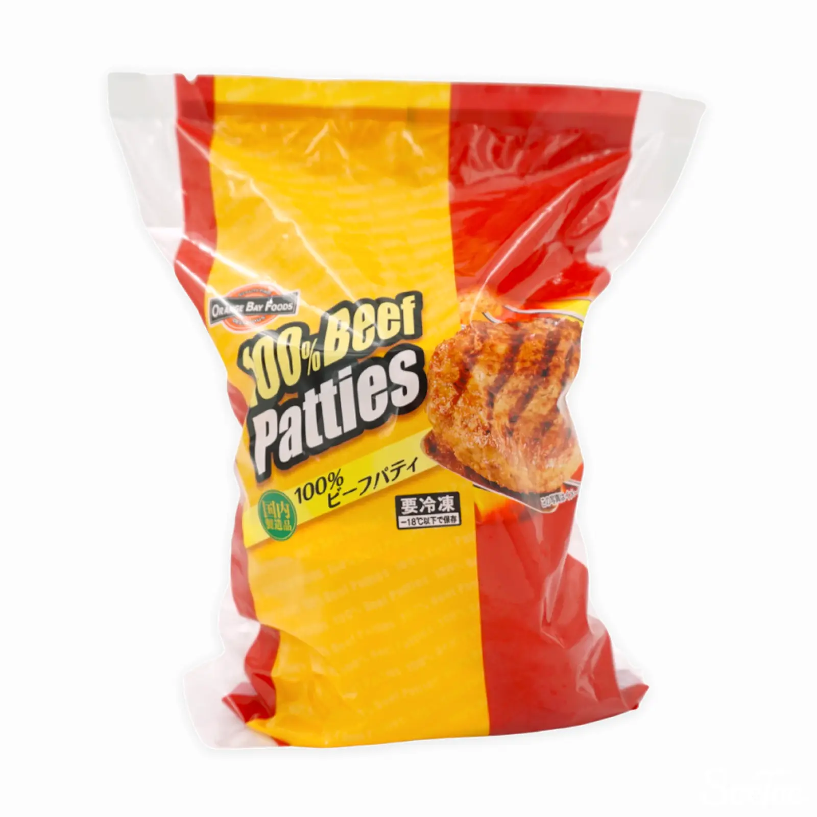 オレンジベイフーズ 100%ビーフパティ 10枚 1140g 未加熱品 | SocToc (ソックトック) | コストコ専門ネットスーパーサービス