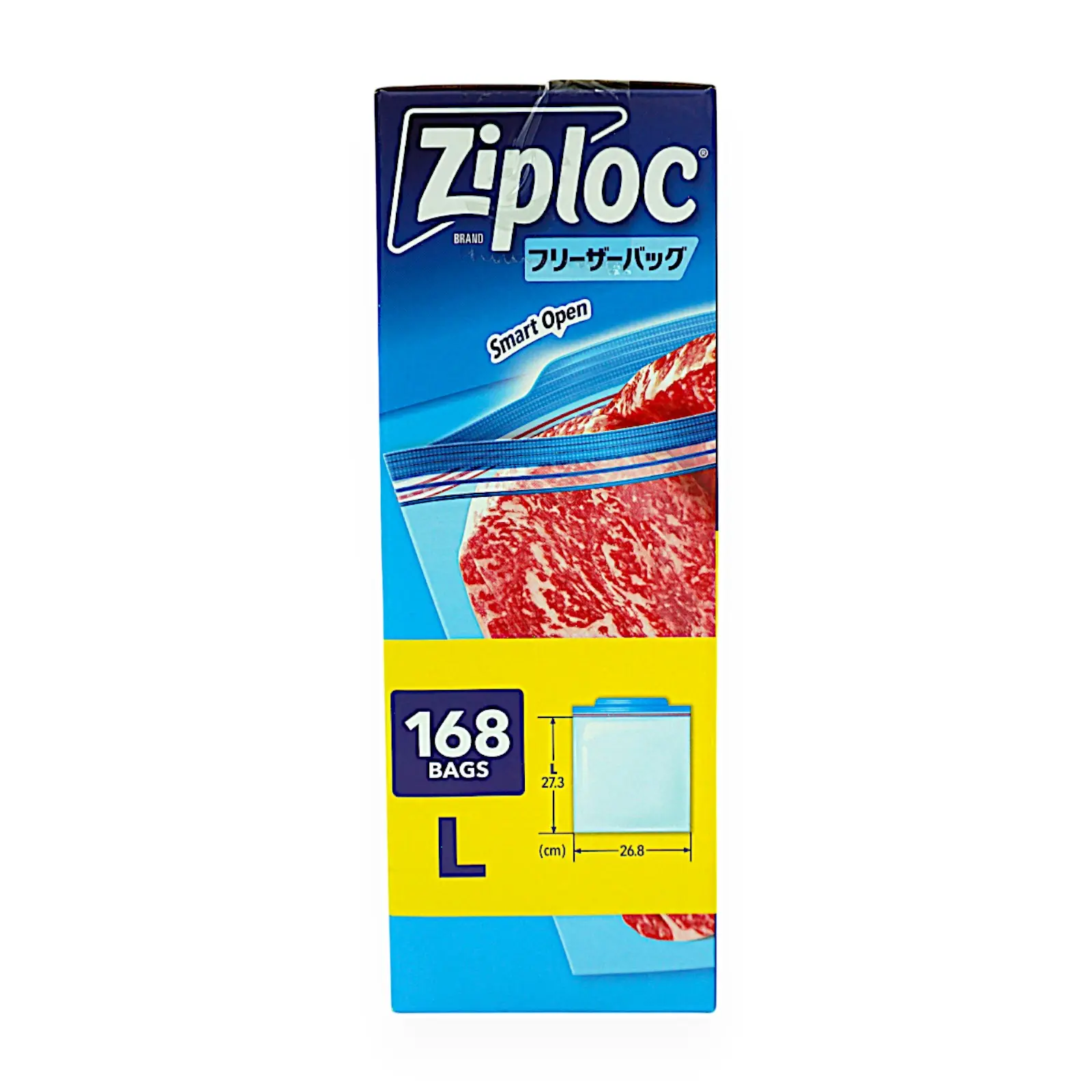 ジップロックダブルジッパー フリーザー用バッグ Lサイズ168枚 | SocToc (ソックトック) | コストコ専門ネットスーパーサービス