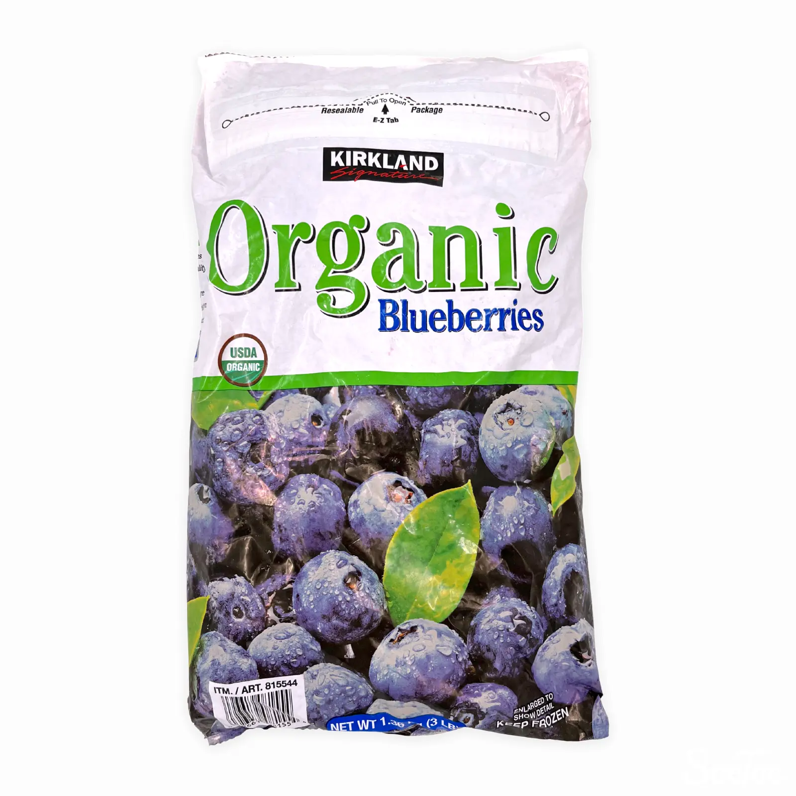 KIRKLAND SIGNATURE オーガニック ブルーベリー 1.36kg | SocToc (ソックトック) | コストコ専門ネットスーパーサービス