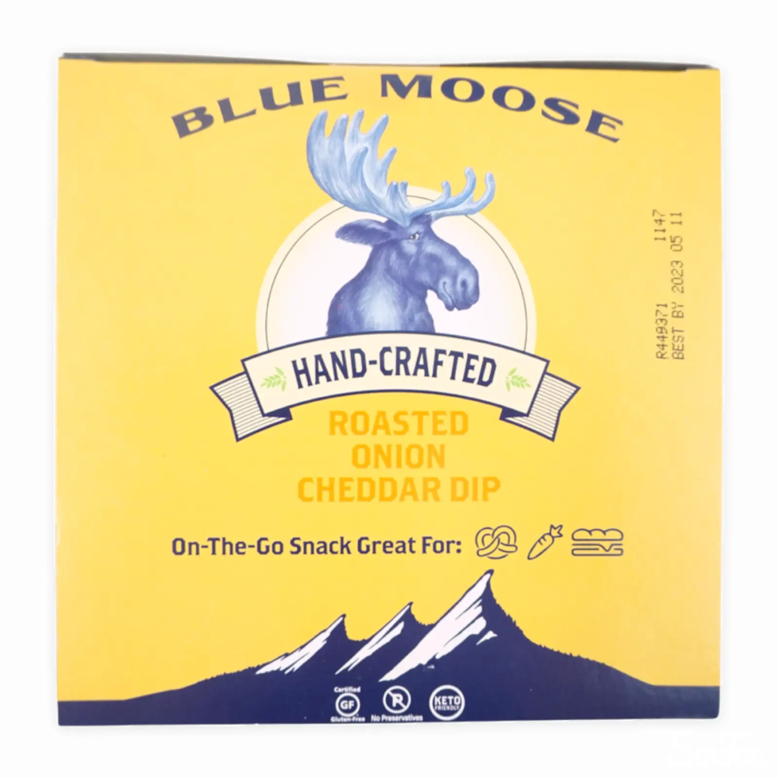 BLUE MOOSE 焦がし玉ねぎとチェダーチーズ ディップ 47g x 12 | SocToc (ソックトック) | コストコ専門ネットスーパーサービス