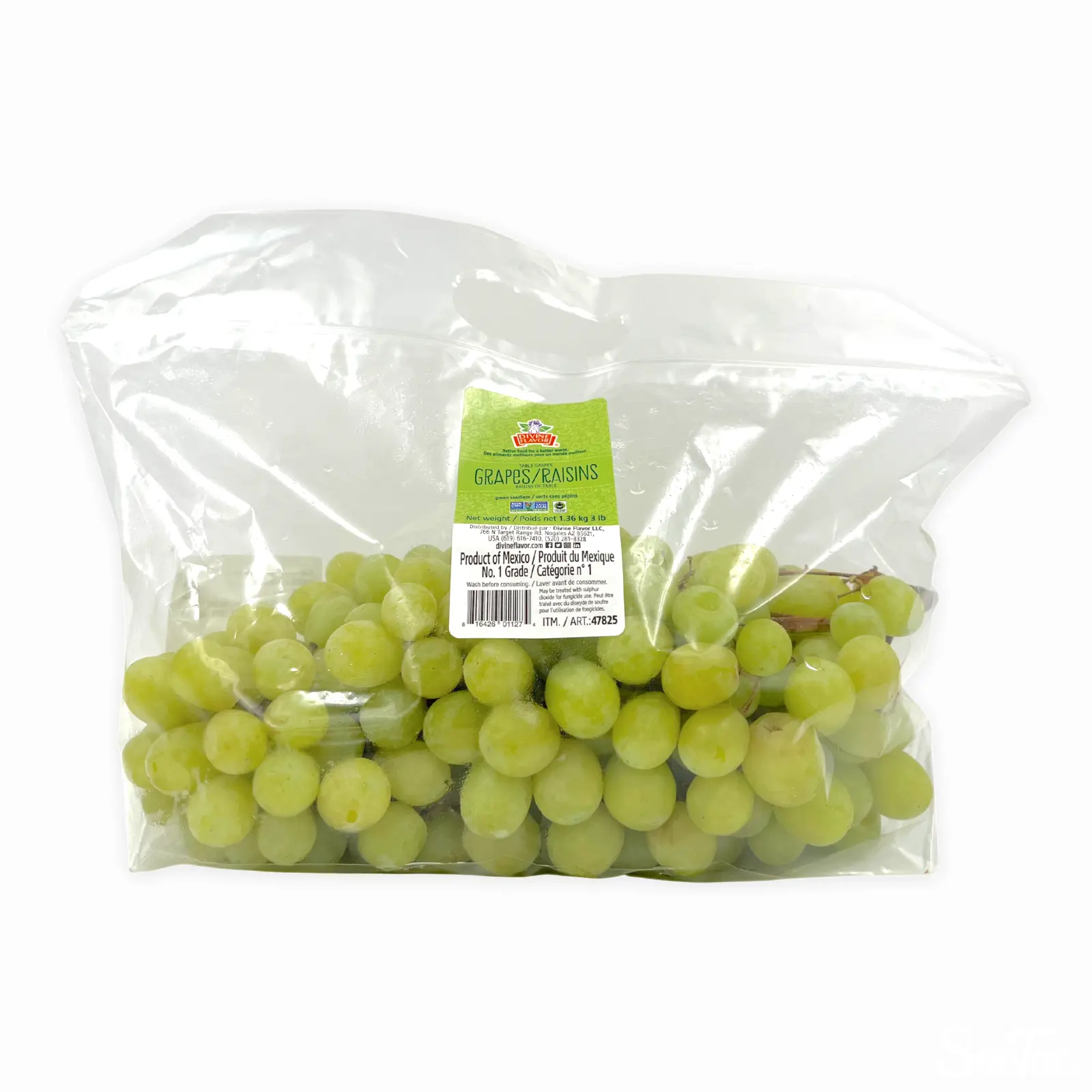 グリーンシードレスグレープ 1.3kg 種無し | SocToc (ソックトック) | コストコ専門ネットスーパーサービス