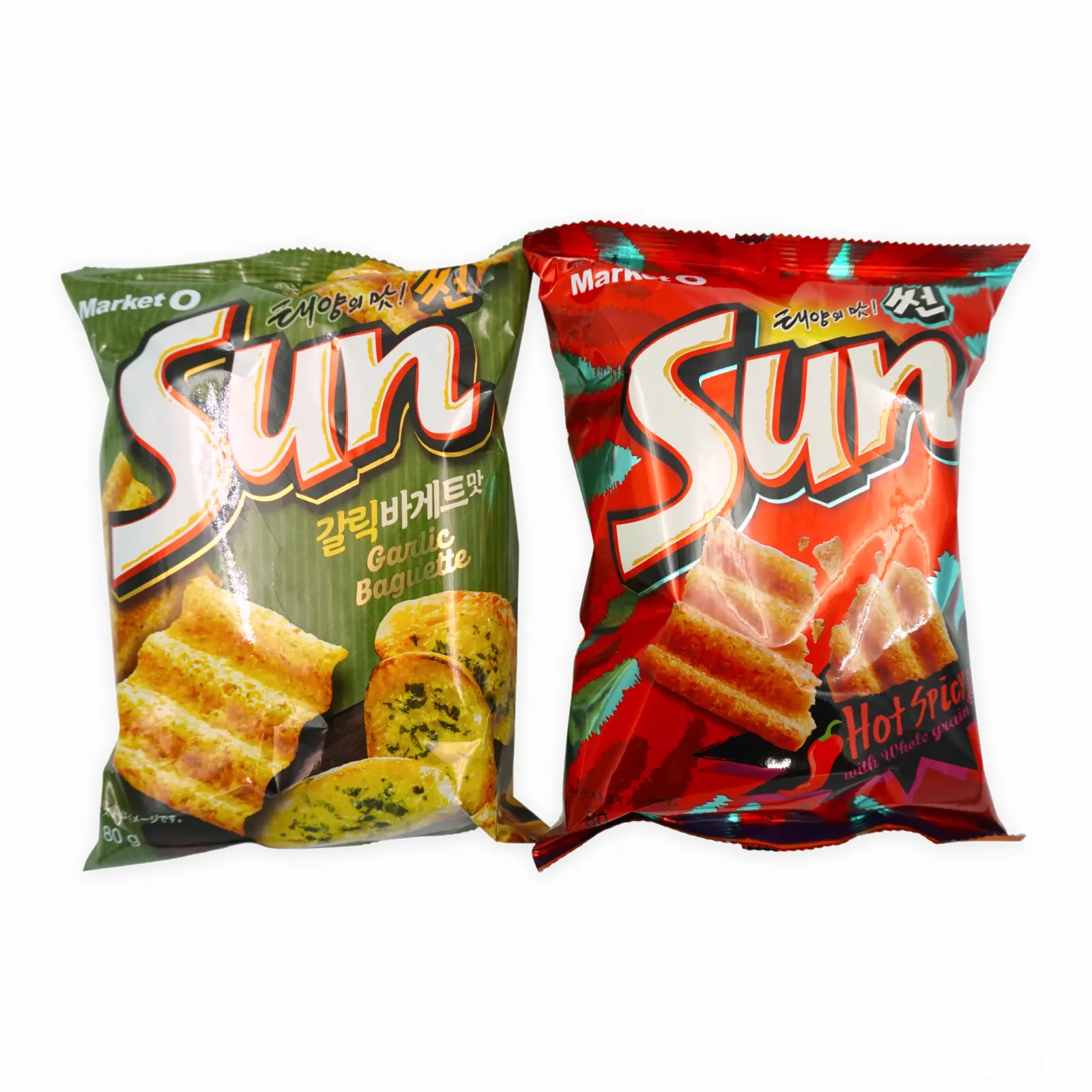 [小分け商品] サンチップス ガーリックバゲット 1袋 + ホットスパイシー 1袋 | SocToc (ソックトック) | コストコ専門ネットスーパーサービス