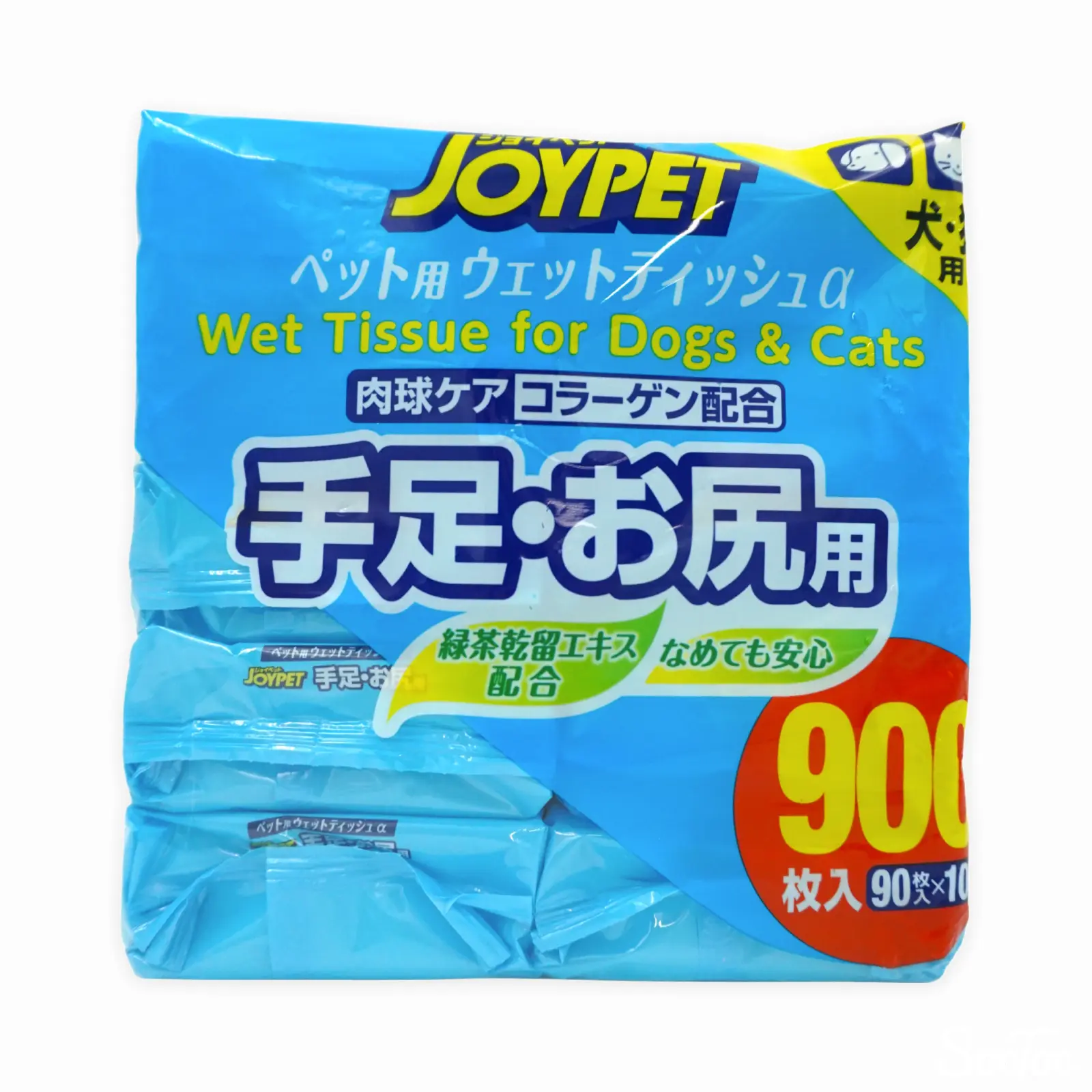 ジョイペット ウェットティッシュ 犬猫 手足・お尻用 90枚入り×10 | SocToc (ソックトック) | コストコ専門ネットスーパーサービス