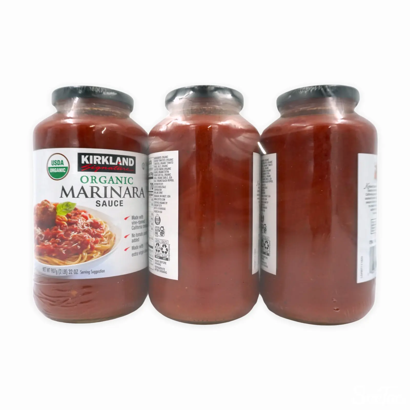KIRKLAND SIGNATURE オーガニック マリナラソース 907g x 3 | SocToc (ソックトック) | コストコ専門ネットスーパーサービス