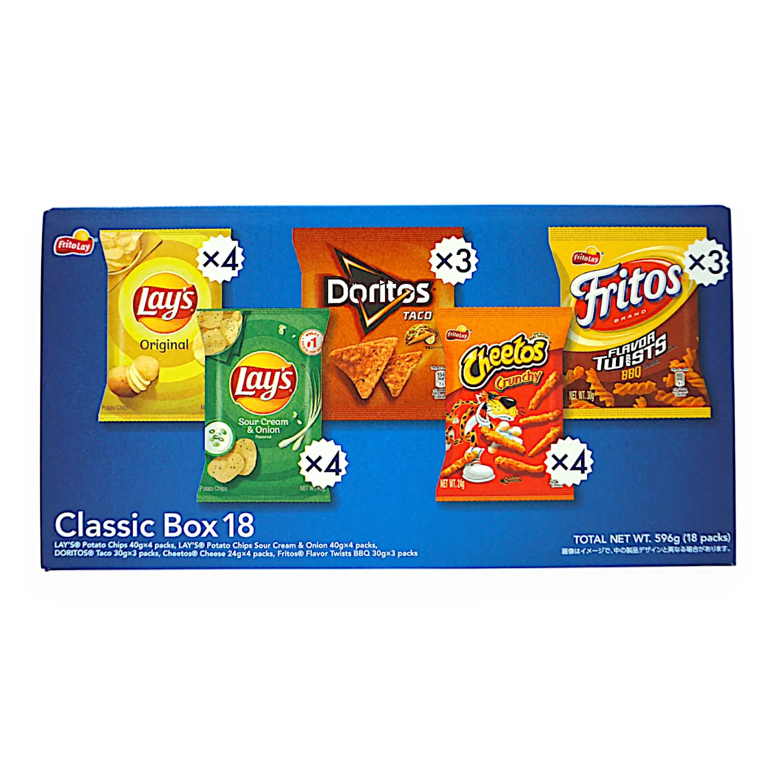 フリトレー クラッシックボックス 5種18袋入 | SocToc (ソックトック) | コストコ専門ネットスーパーサービス