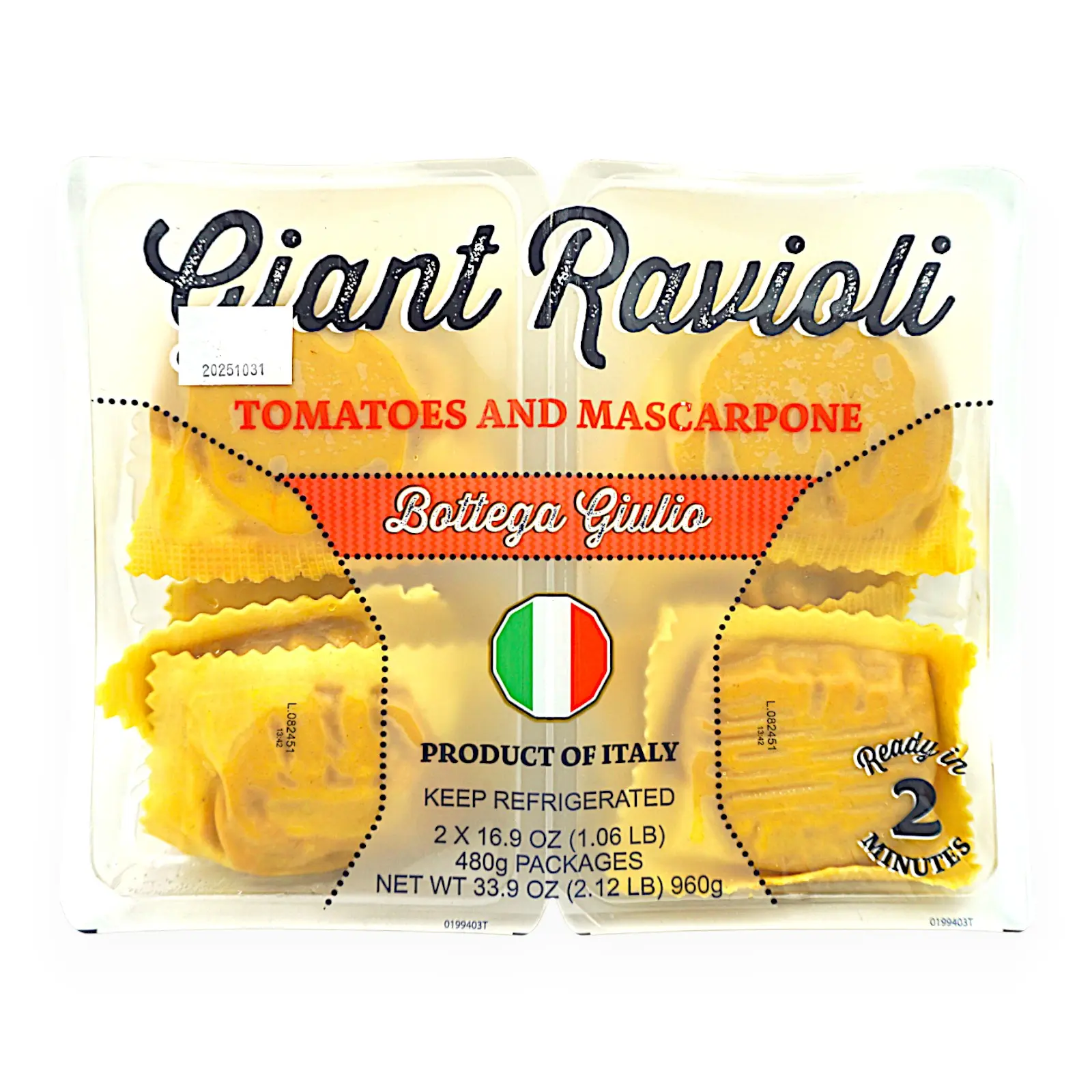 LO SCOIATTOLO ジャイアントラビオリトマト 480 g × 2 | SocToc (ソックトック) | コストコ専門ネットスーパーサービス