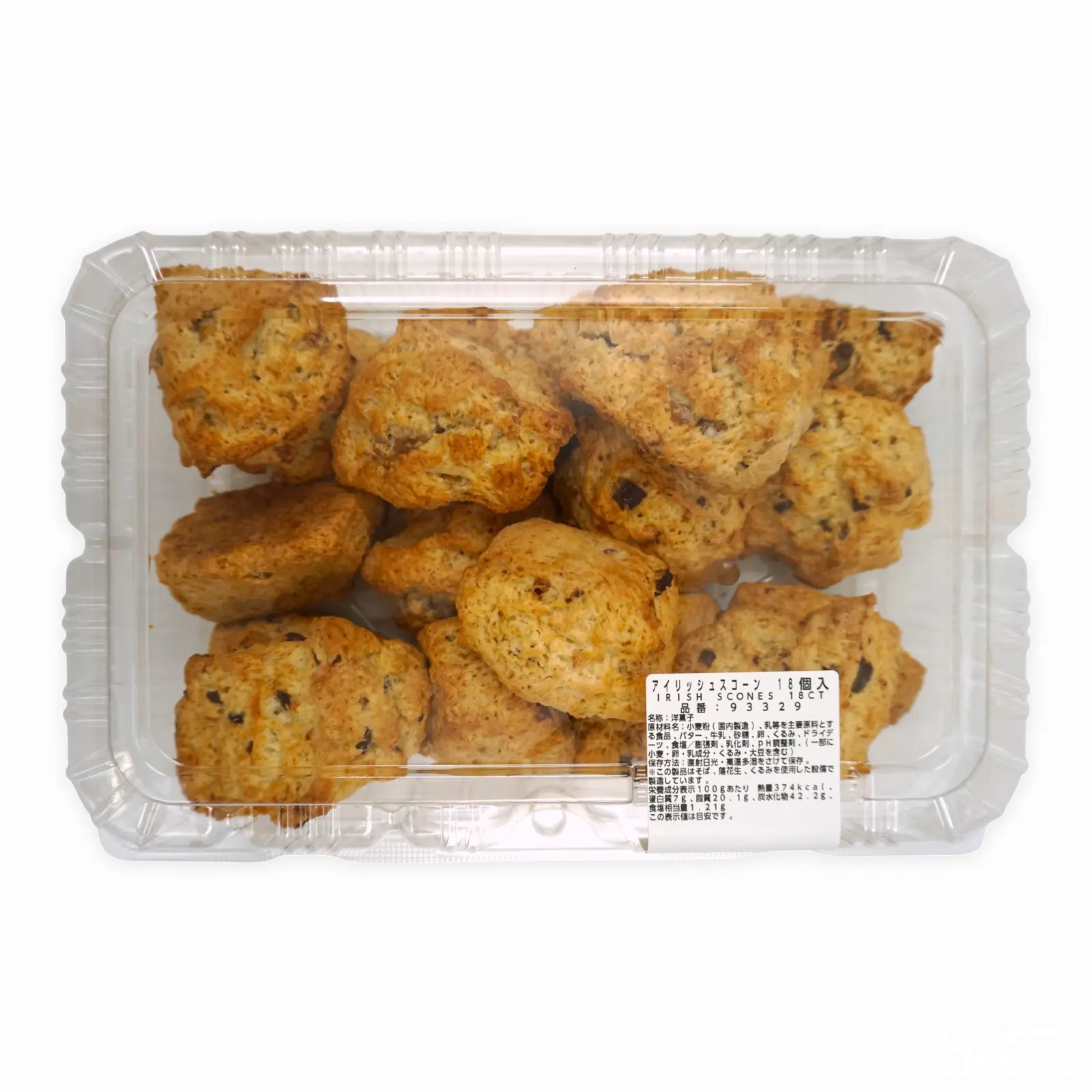 アイリッシュスコーン18個入り クルミ&デーツ | SocToc (ソックトック) | コストコ専門ネットスーパーサービス