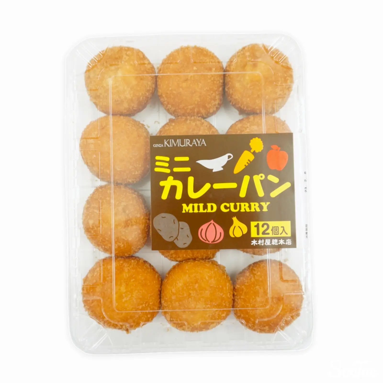 木村屋總本店 ミニカレーパン 12個入り | SocToc (ソックトック) | コストコ専門ネットスーパーサービス