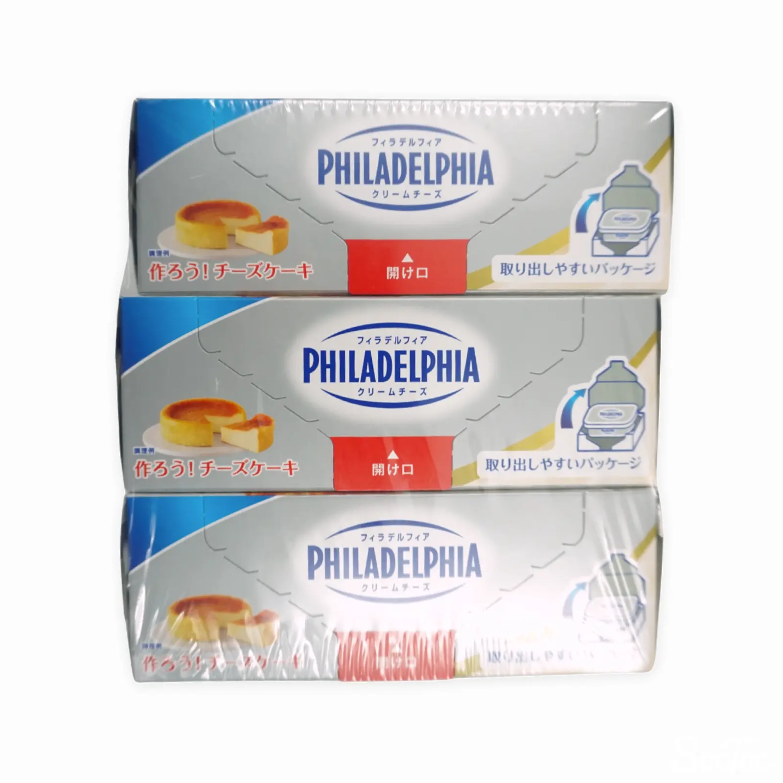 フィラデルフィア クリームチーズ 200g x 3 | SocToc (ソックトック) | コストコ専門ネットスーパーサービス