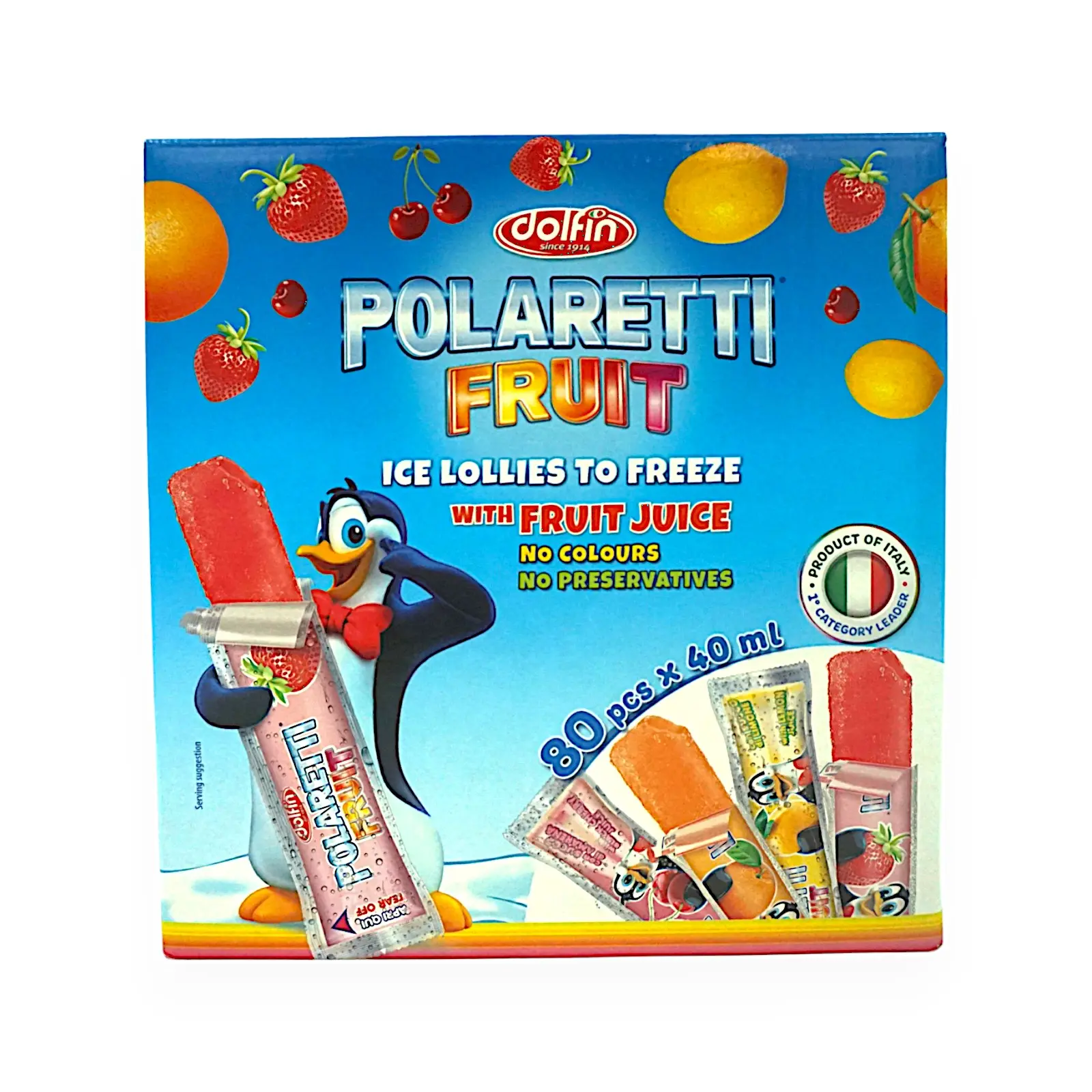 DOLFIN POLARETTI FRUIT 40mlX80個 | SocToc (ソックトック) | コストコ専門ネットスーパーサービス