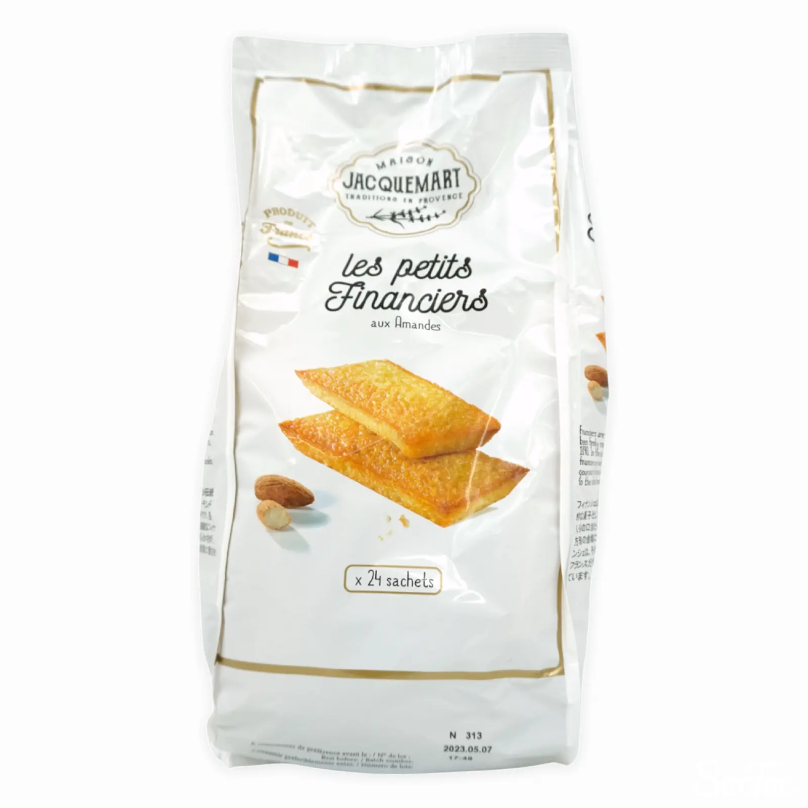 MAISON JACQUEMART アーモンドフィナンシェ 25g x 24個 | SocToc (ソックトック) | コストコ専門ネットスーパーサービス