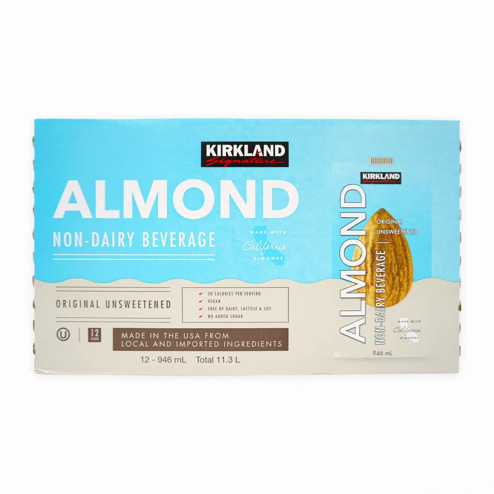 KIRKLAND SIGNATURE アーモンド飲料（無糖） 946ml x 12本 | SocToc (ソックトック) | コストコ専門ネットスーパーサービス