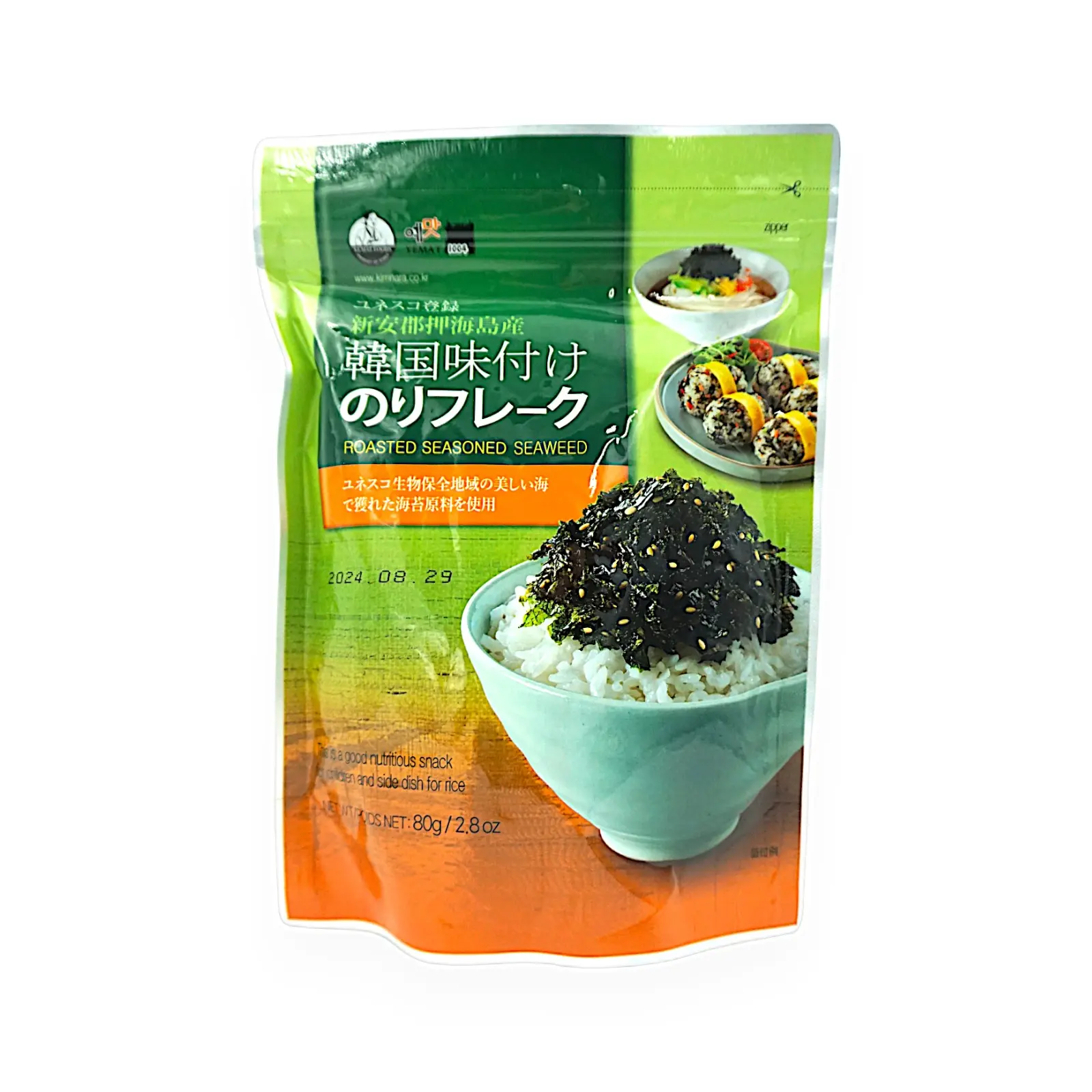 [小分け商品] 韓国味付けのりフレーク 80g x 1袋 | SocToc (ソックトック) | コストコ専門ネットスーパーサービス