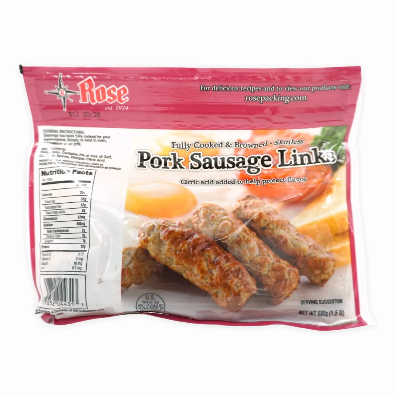 ローズパッキング ソーセージリンクス 680g | SocToc (ソックトック) | コストコ専門ネットスーパーサービス