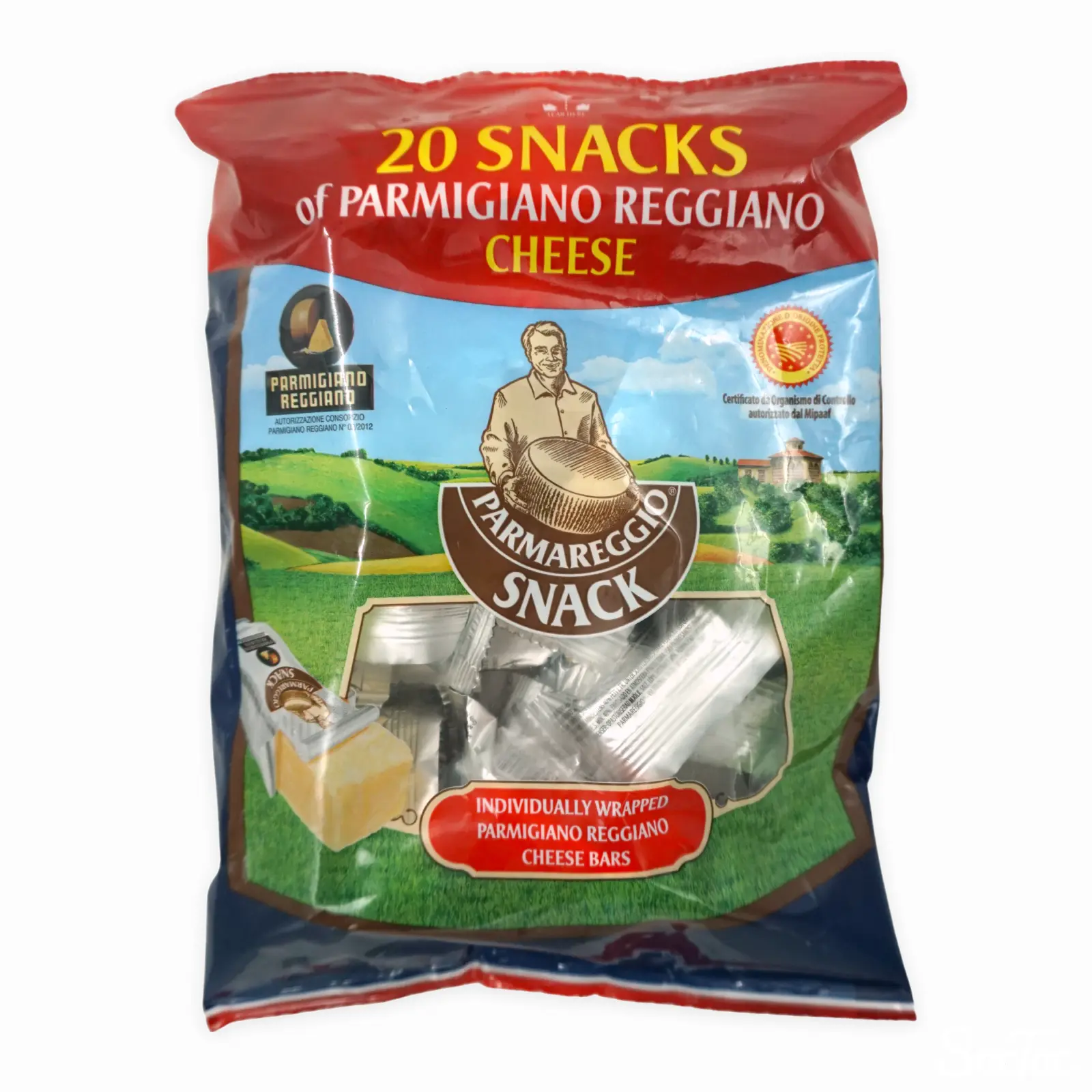 PARMAREGGIO ミニパルミジャーノ・レッジャーノ DOP 20g x 20ピース | SocToc (ソックトック) | コストコ専門ネットスーパーサービス