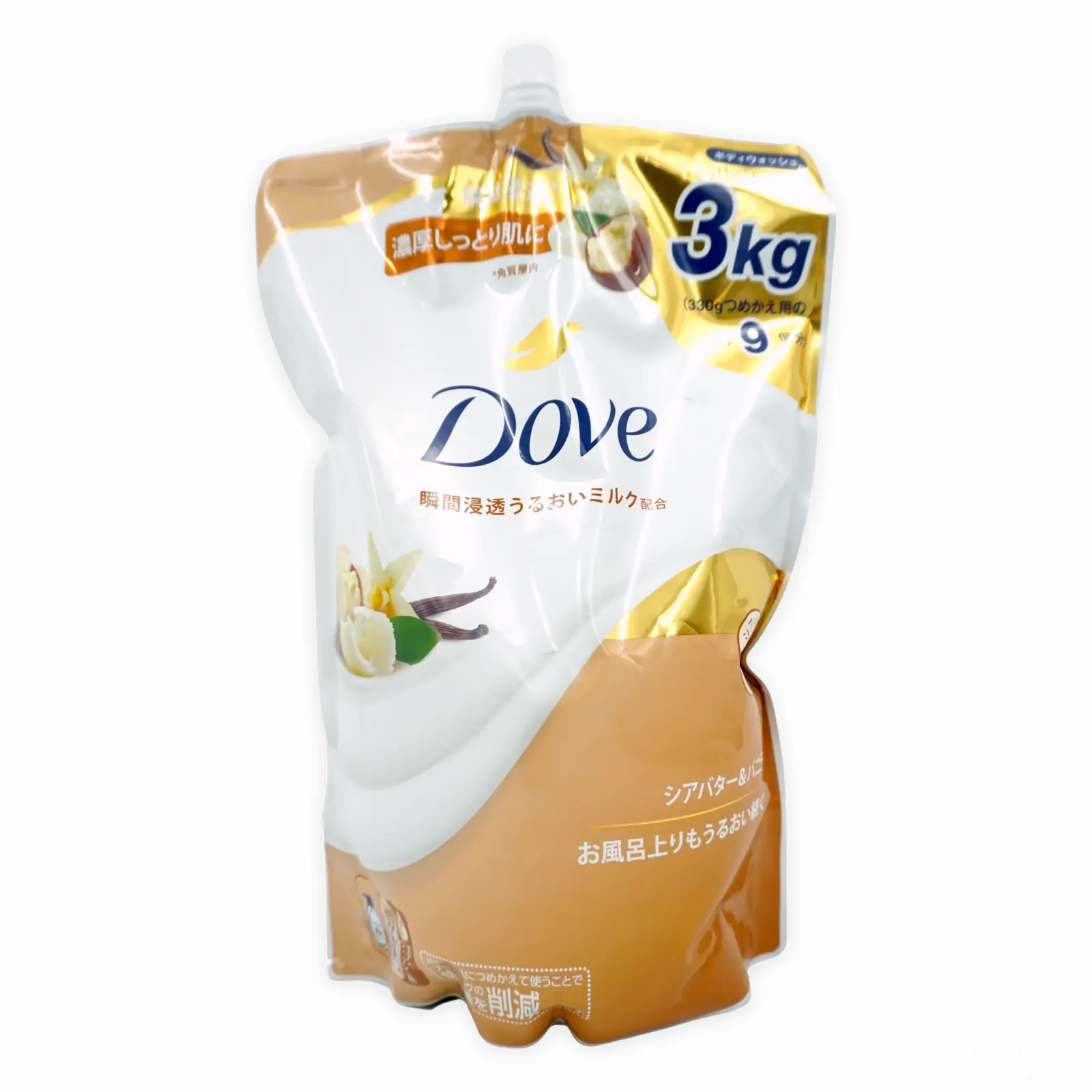 DOVE（ダヴ）ボディウォッシュ シアバター&バニラ 3000g | SocToc (ソックトック) | コストコ専門ネットスーパーサービス