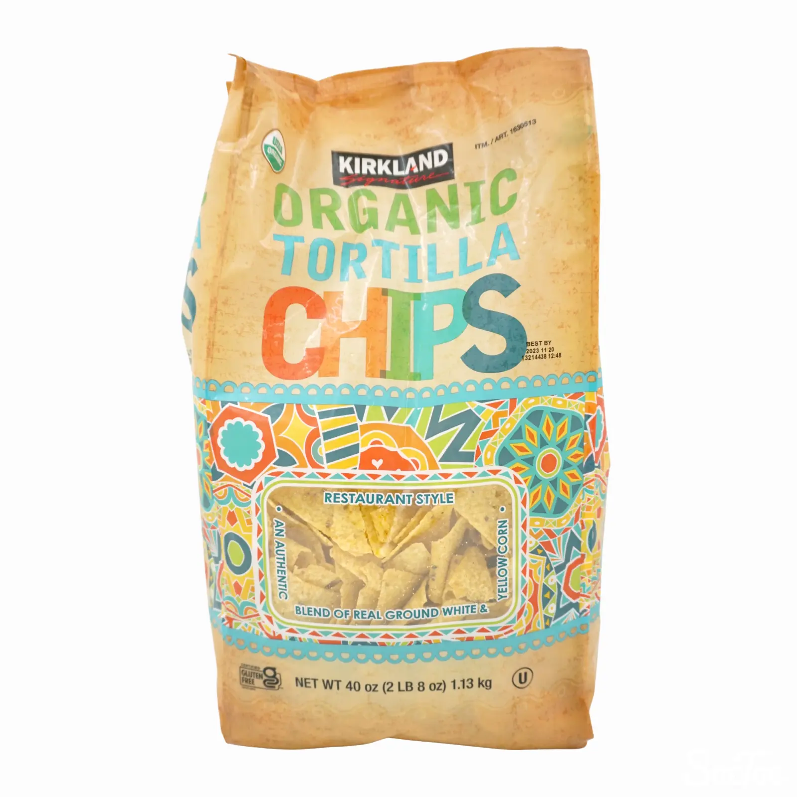 KIRKLAND SIGNATURE 有機トルティーヤ チップス 1.13kg | SocToc (ソックトック) | コストコ専門ネットスーパーサービス
